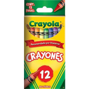 Crayón Crayola C/12 Standar – Tuksonora