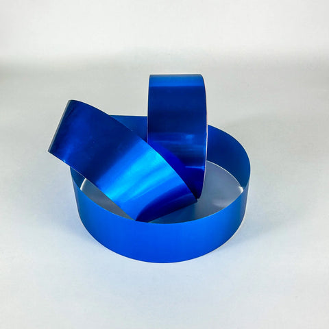 Liston Resplandor #9 Silky Metal Azul Rey – Tuksonora