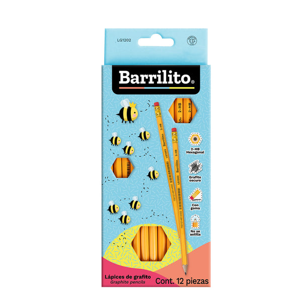 Lapices Acme Grafito 2HB C/12 LG1202 – Tuksonora