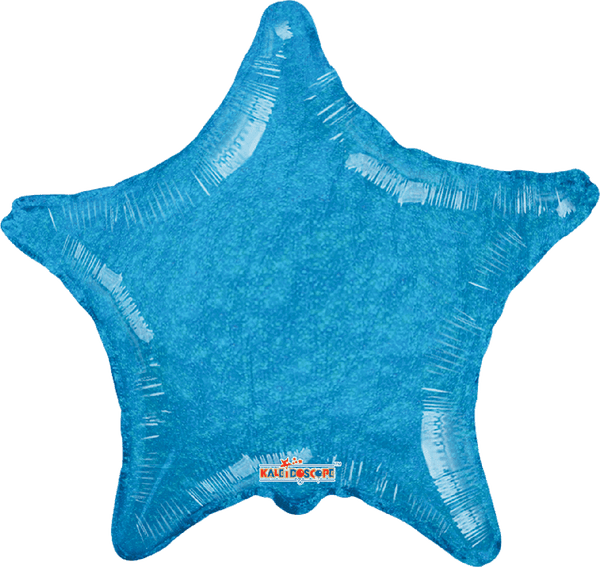 Globo MetÌÁlico 09S Estrella Hologra Azul Turqueza – Tuksonora