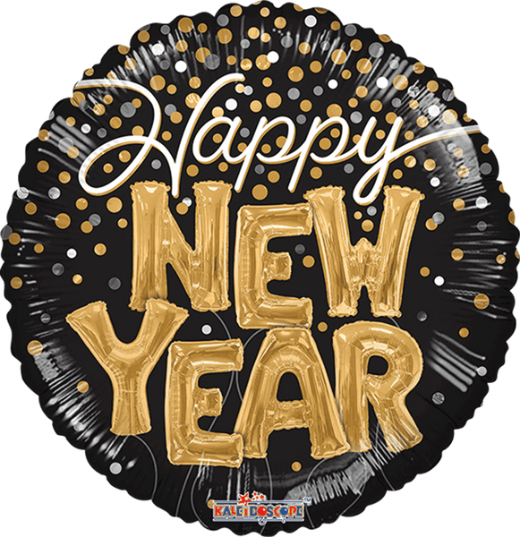 Globo MetÌÁlico 9C New Year Letters – Tuksonora