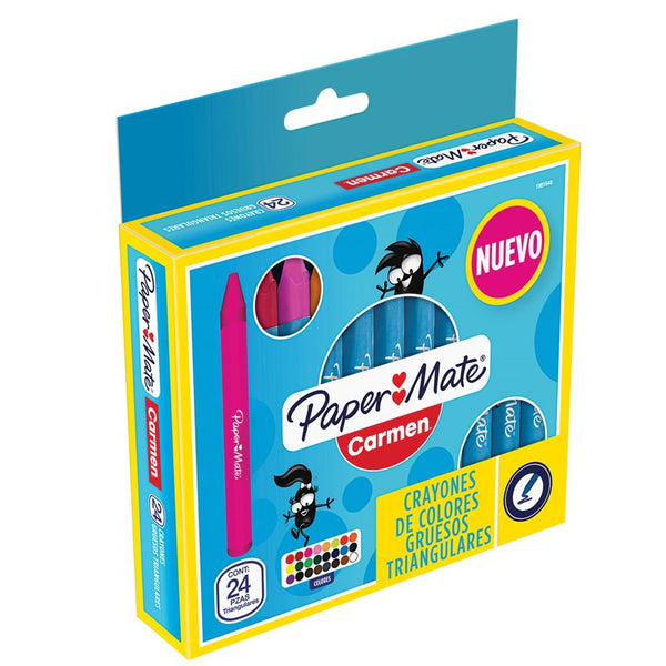 Crayon Paper Mate C/24 Jumbo Triangular – Tuksonora