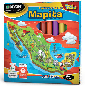 Colores Mapita C/12 Cortos – Tuksonora
