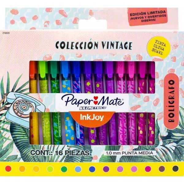 Bolígrafo Paper Mate Kilométrico 100 Vintage C/16 – Tuksonora